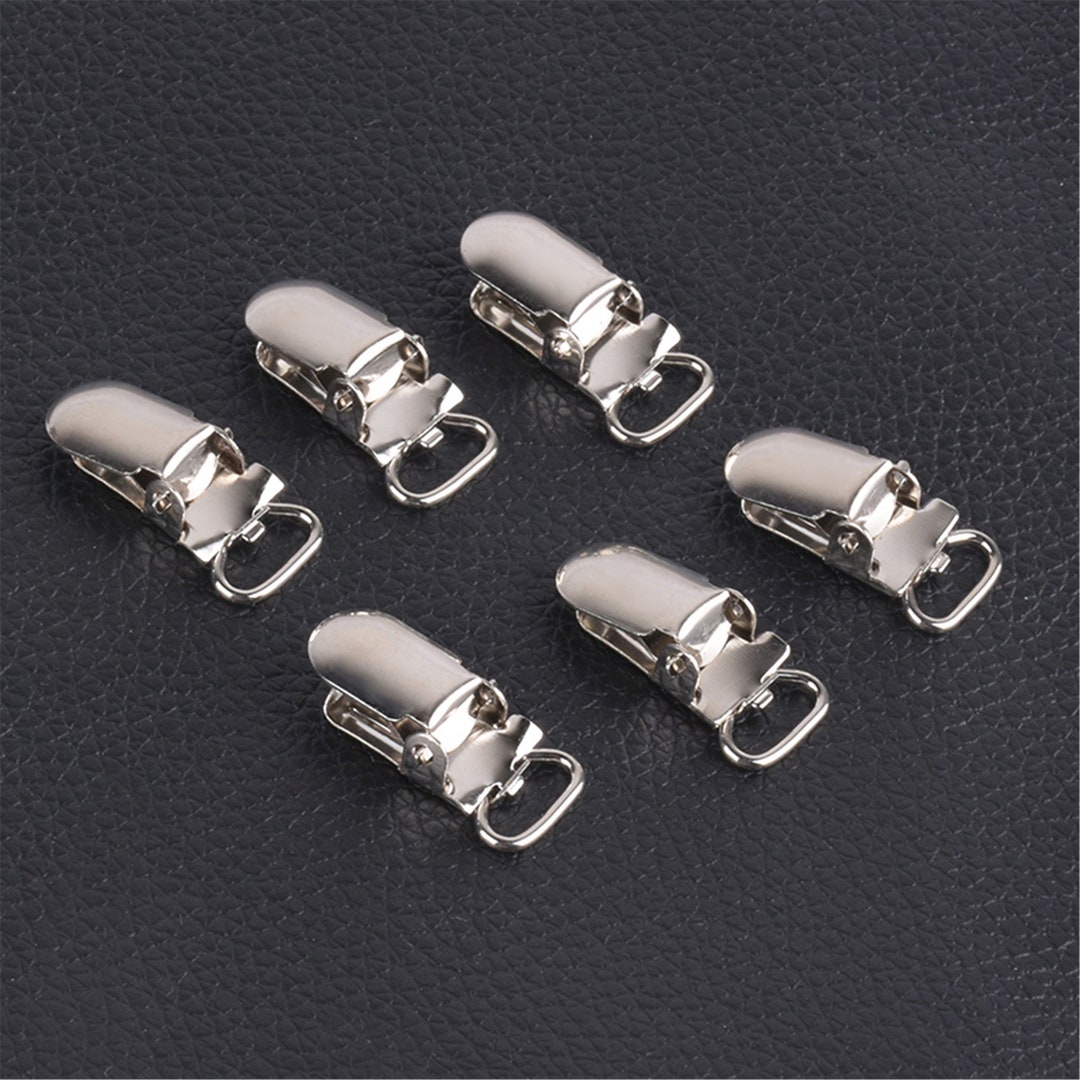 10mm Mini Pacifier Clip, Metal Clip, Curtain Clip, DIY Bed Sheet Non ...