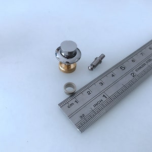 Durable Nickle Button Push Lock for Wooden Box - Etsy