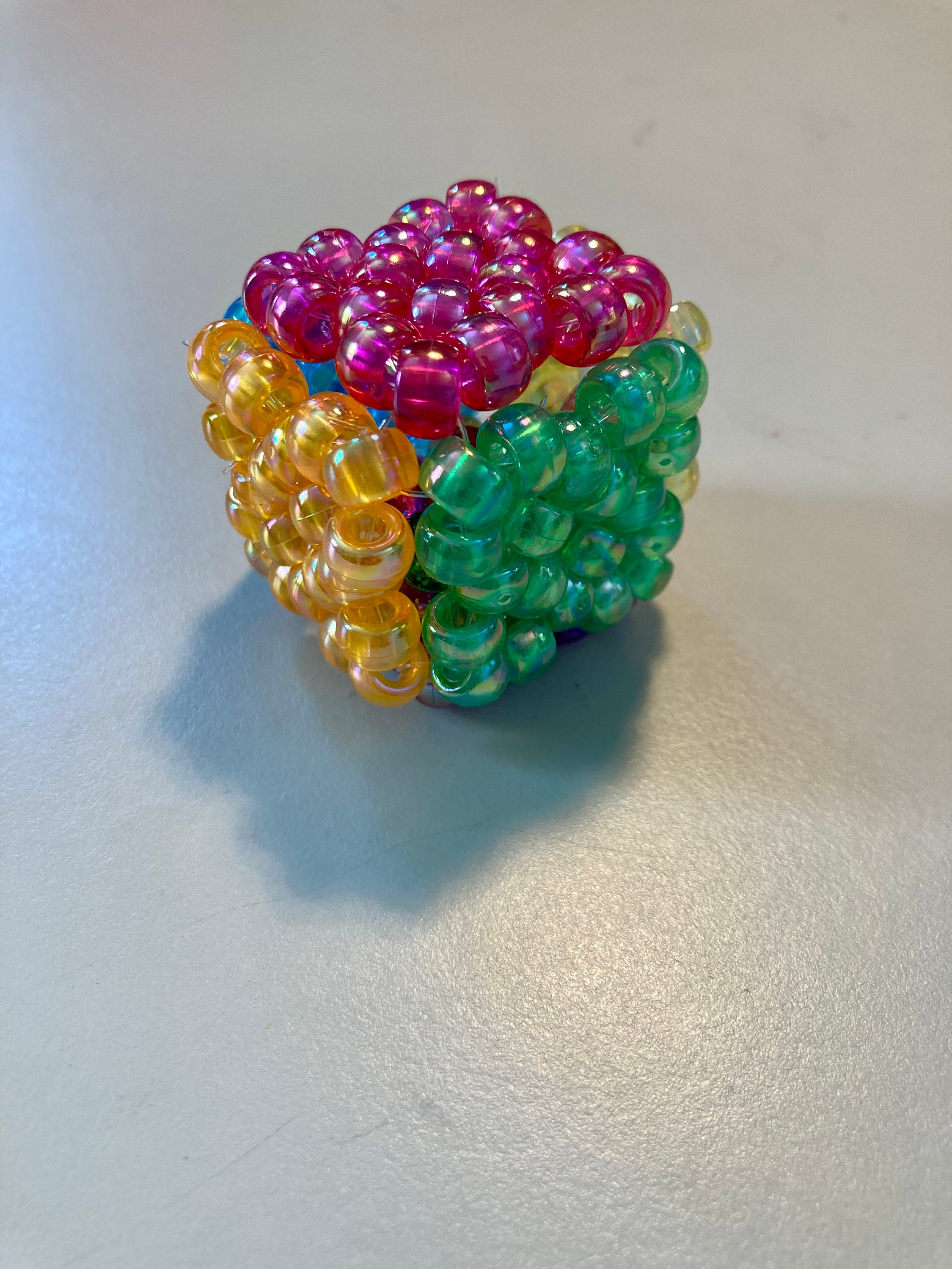 3-D Kandi Shaker Cube // !!COLORS VARY!! - Etsy