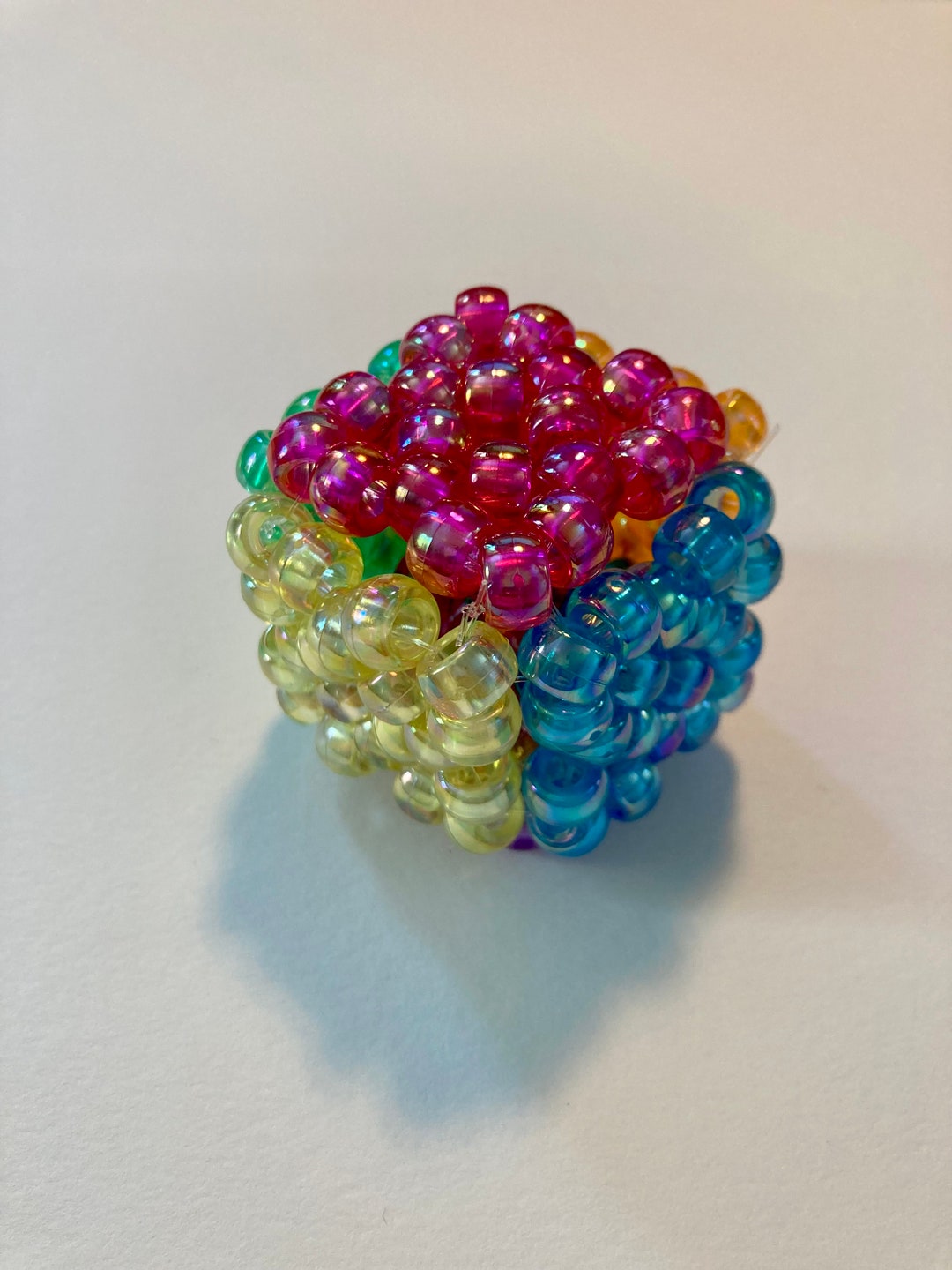 3-D Kandi Shaker Cube // !!COLORS VARY!! - Etsy