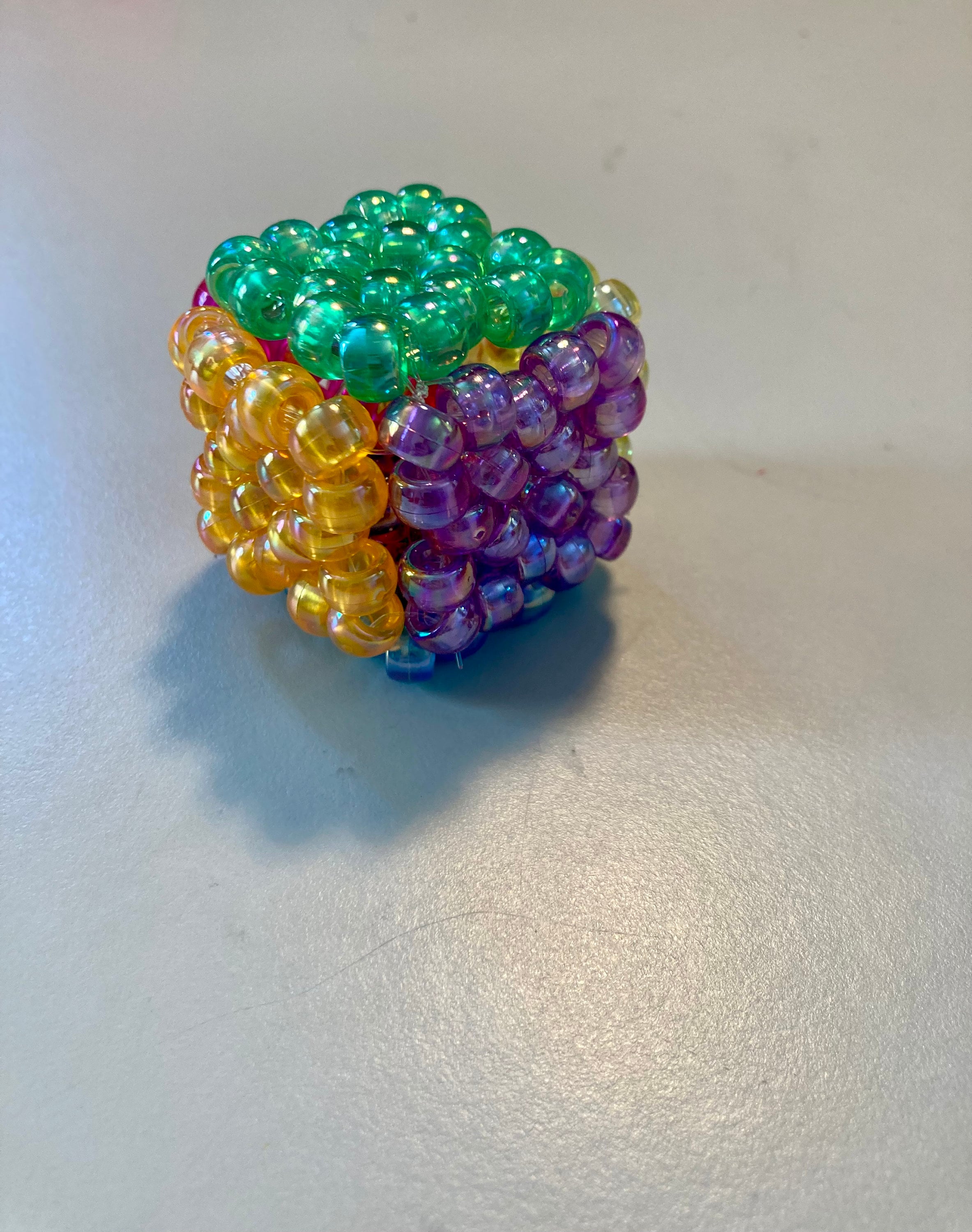 3-D Kandi Shaker Cube // !!COLORS VARY!! - Etsy