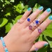 Fairy Ring, Star Ring, Faerie, Magical, Mystical, Dainty, Gold, Silver ...