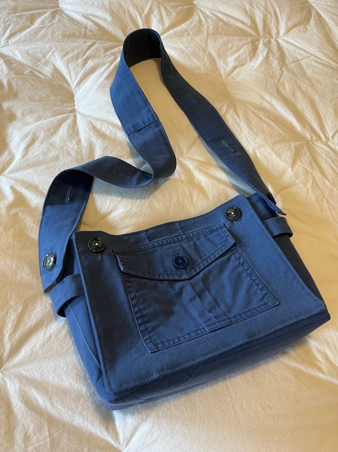 Upcycled Cargo Bag/purse/crossbody With Adjustable Strap - Etsy