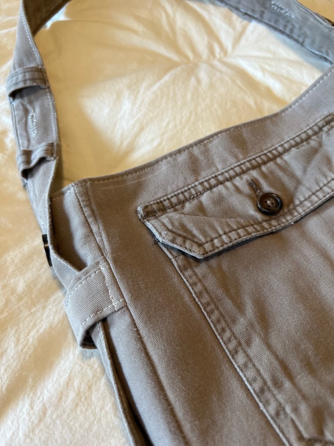 Upcycled Cargo Bag/purse/crossbody With Adjustable Strap - Etsy