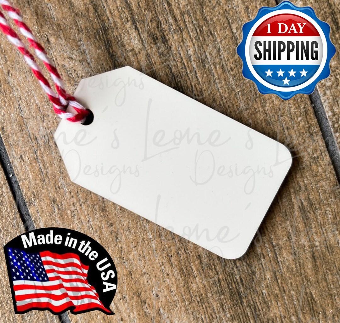 Sublimation Gift Tag Holiday Ornament, Sublimation Blanks, Benelux ...