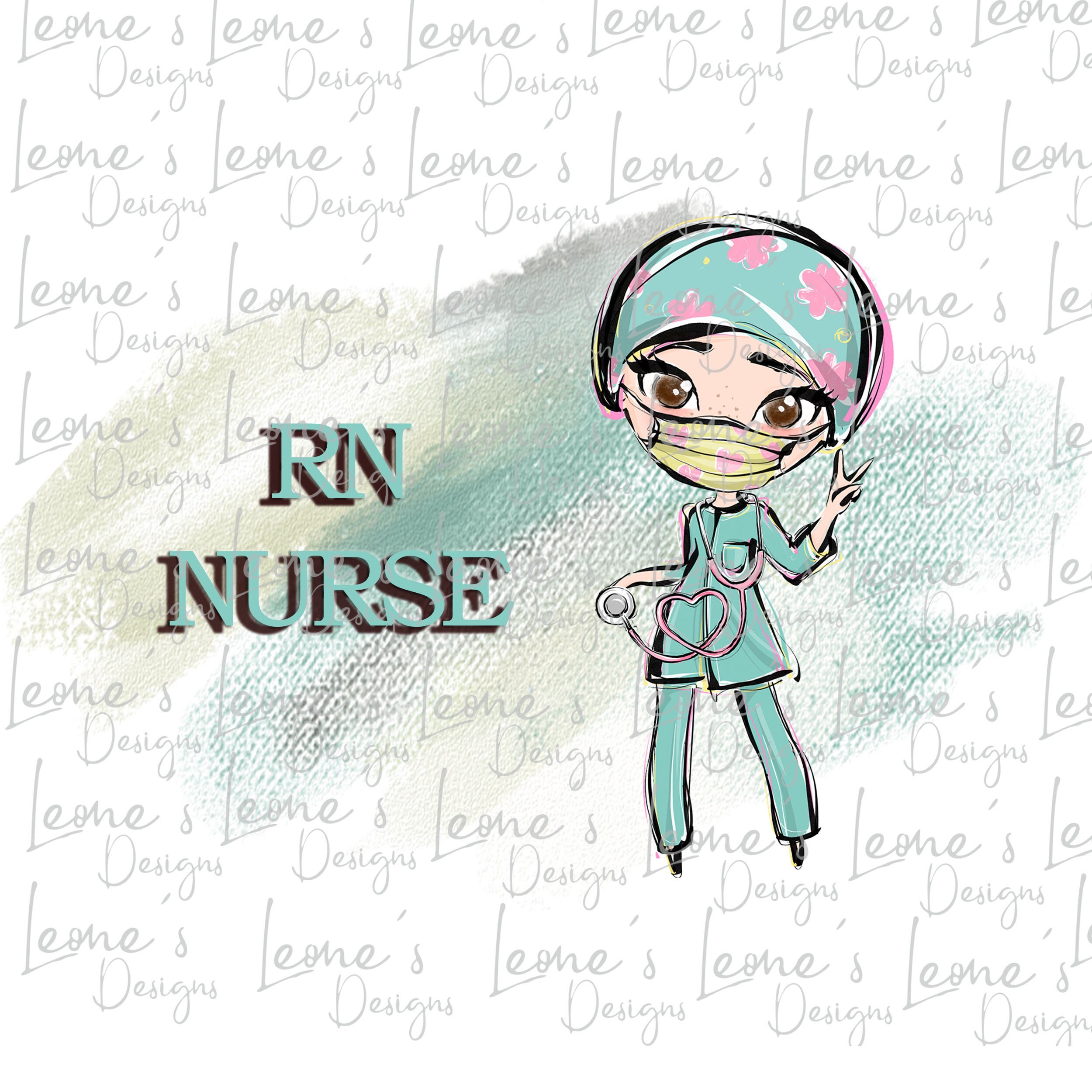 Digital Print Nurse Life Digital Download Nurse Digital File PNG ...