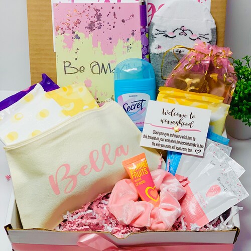 First Period Care Package | Etsy