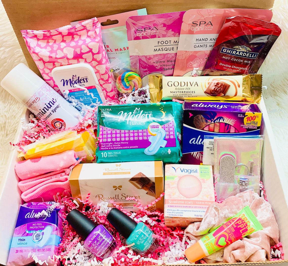 Menstruation First Period Kit For Teens Tween Girl Ts Teens Etsy