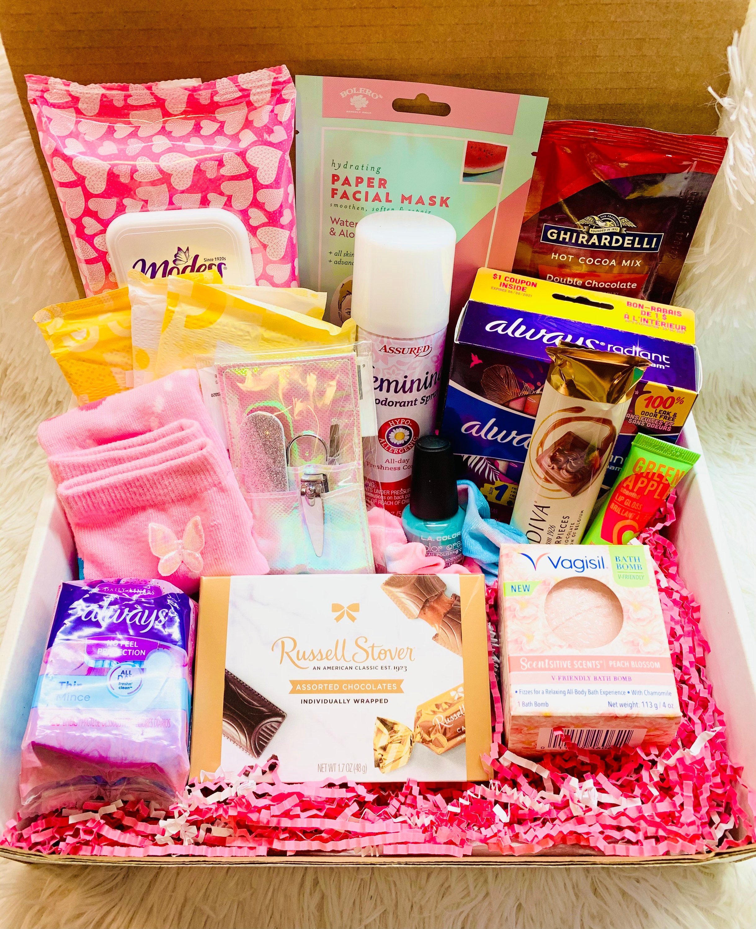 Menstruation First Period Kit For Teens Tween Girl Ts Teens Etsy