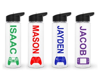 Video Game Water Bottle - Etsy