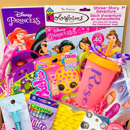 Kids Activity and Snack Gift Basket Box - Etsy