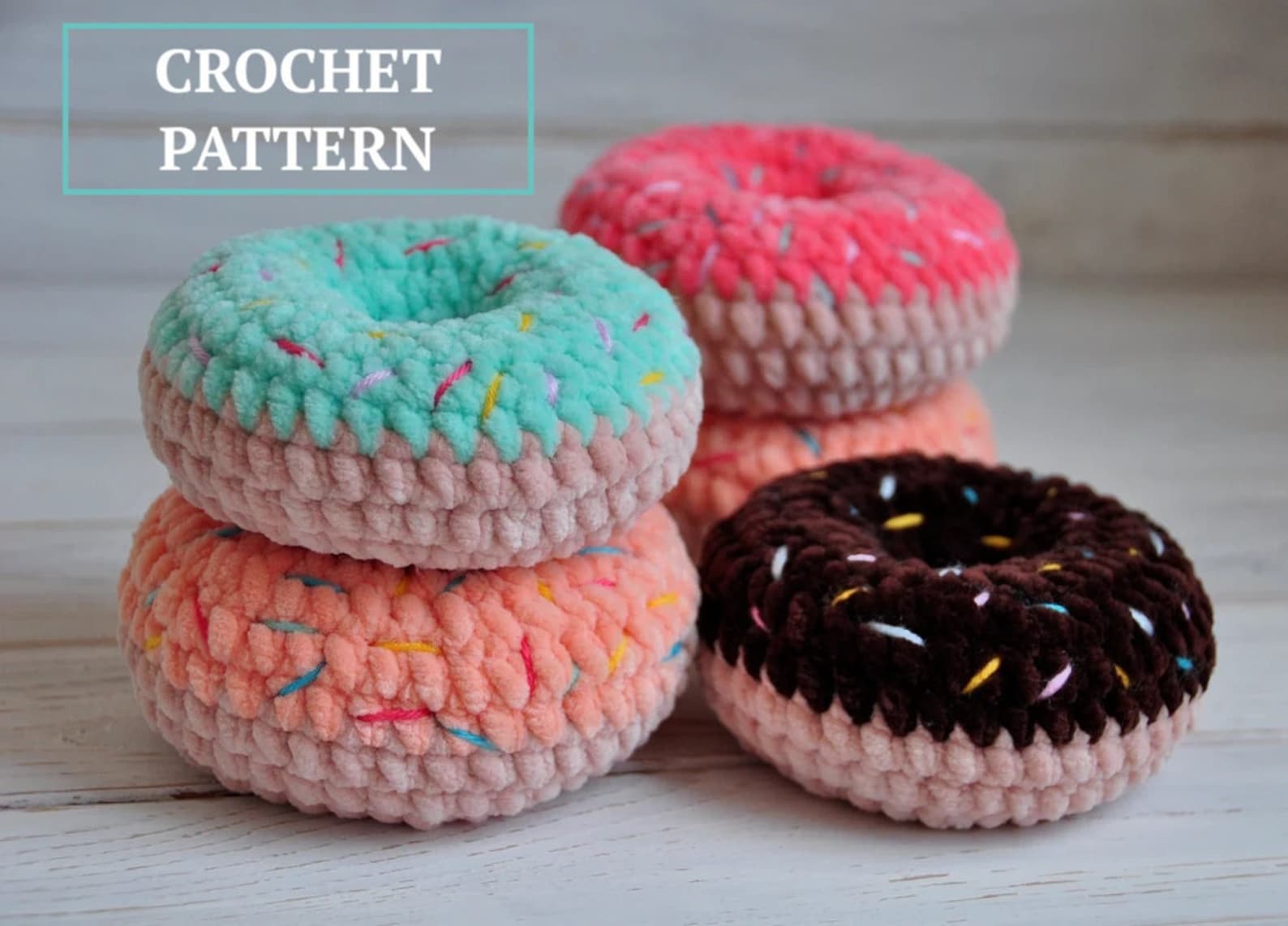 Crochet Donut Pattern Amigurumi Donut Crochet Pattern Donut - Etsy
