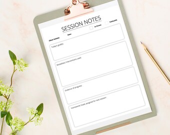 Social Work Template - Etsy