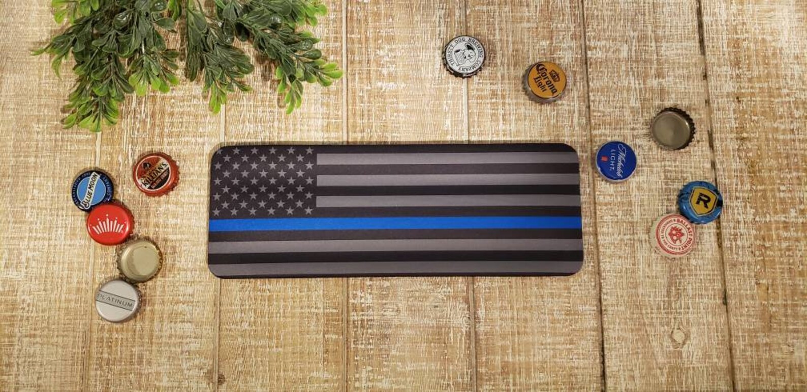 Thin Blue Line Police Law Enforcement Drink Slap Wrap Can Cooler - Etsy