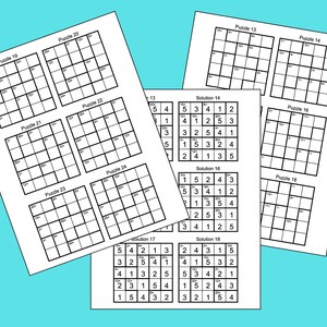Fun With Numbers: Calcudoku / Mathdoku Printable PDF, 192 Sudoku ...