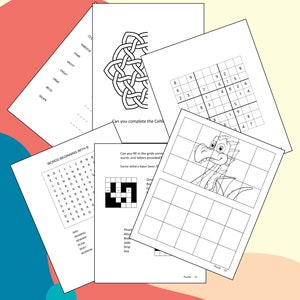 Kids Activity Book Vol 2, Printable Kids Activities, Kids Travel ...