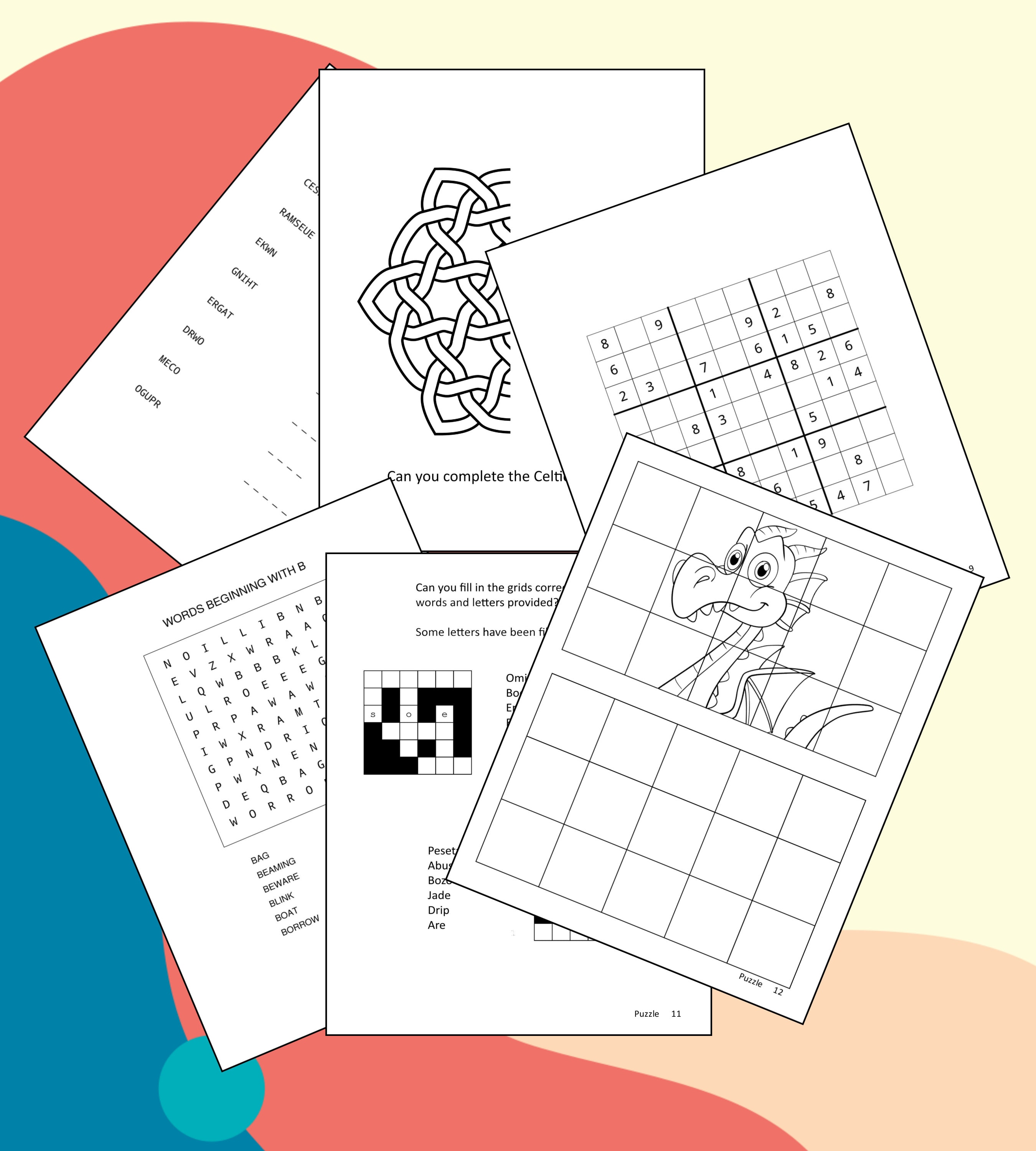 Kids Activity Book Vol 2, Printable Kids Activities, Kids Travel ...