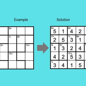 Fun With Numbers: Calcudoku / Mathdoku Printable PDF, 192 Sudoku ...