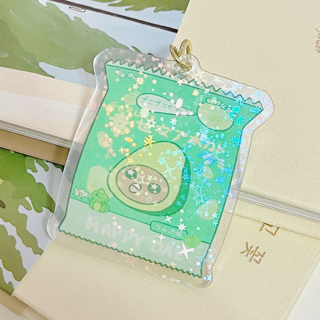 EXO Candy Holographic Acrylic Keychain || Chen & Suho Kawaii Japanese ...