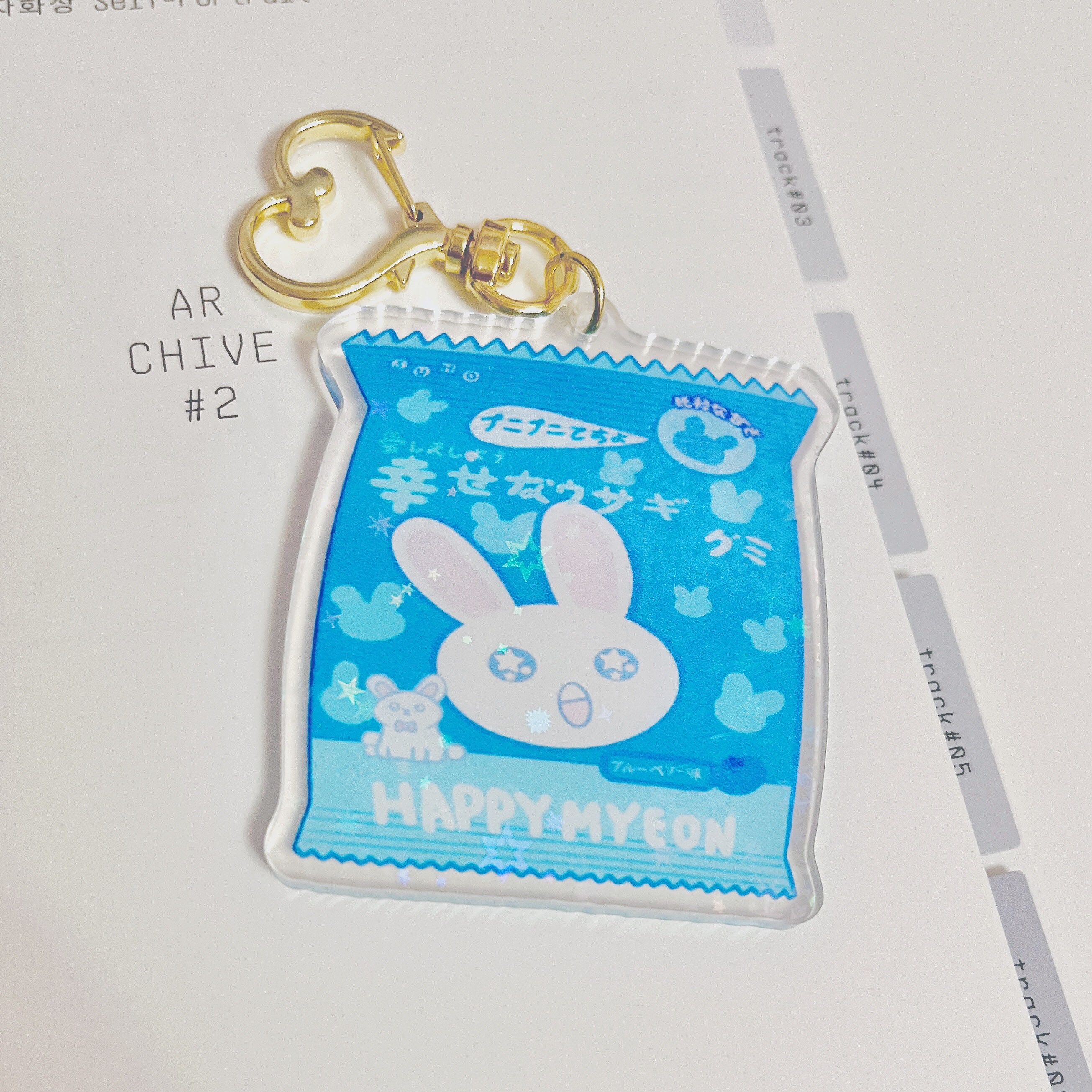 EXO Candy Holographic Acrylic Keychain Chen & Suho Kawaii Japanese ...