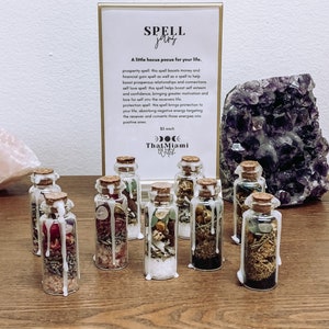 Mini Spell Jars - Etsy