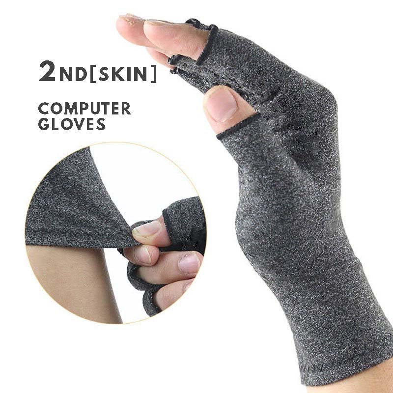 2nd[skin] - Computer Gloves - Fingerless Mittens - Texting Gloves ...