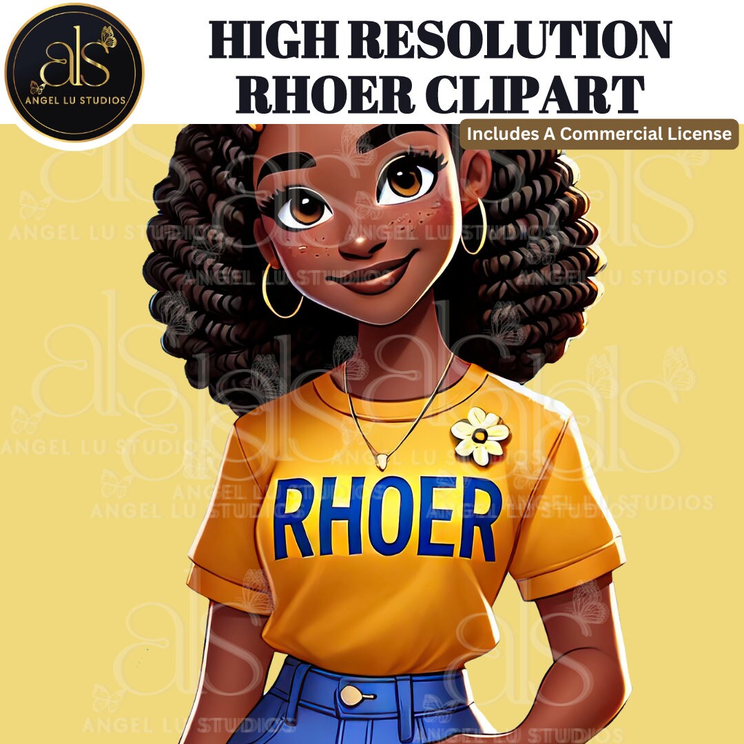 Digital Downloads, 5 Rhoer Club Clipart, Stickers, Tumblers, Planners ...
