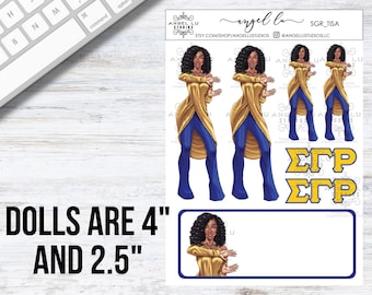 Sigma Gamma Rho Planner Stickers Sgrho Inspired Stickers - Etsy
