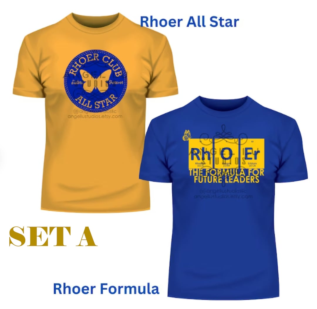 Rhoer Club Induction Bundle Package Gifts T-shirts, Crew Neck - Etsy