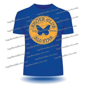 Rhoer Club All Star T-shirt/ Crewneck Sweatshirt/hoodie, Rhoer T-shirt ...