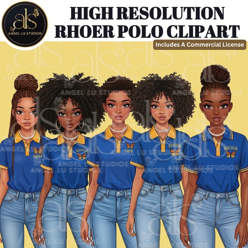 Digital Downloads, 14 Rhoer Club Clipart, Stickers, Tumblers, Planners ...