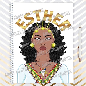 Order of Eastern Star Esther Notebook,oes Notebook 5 1/2 X 8 1/2 - Etsy