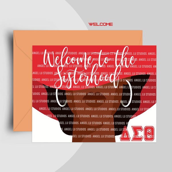 Delta Sigma Theta Sorority Birthday Card - Etsy
