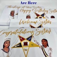 OES Congratulations Past Worthy Patron Greeting Card Eastern Star ...