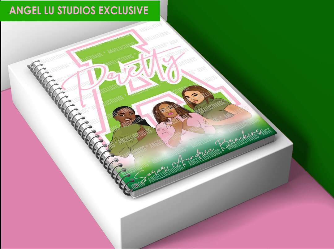 Pretty Girls of Alpha Kappa Alpha Soror Notebook, Pretty Girls Notebook ...