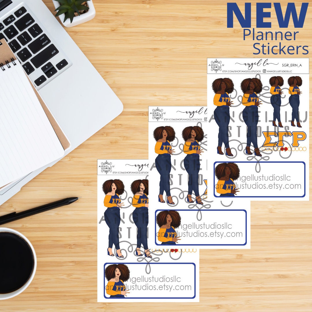 Sigma Gamma Rho Planner Stickers, Sgrho Inspired Stickers, 1922, Sgrho ...