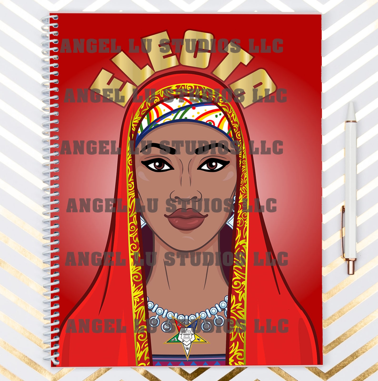 Order of Eastern Star Electa Notebook, 5 1/2 X 8 1/2 - Etsy