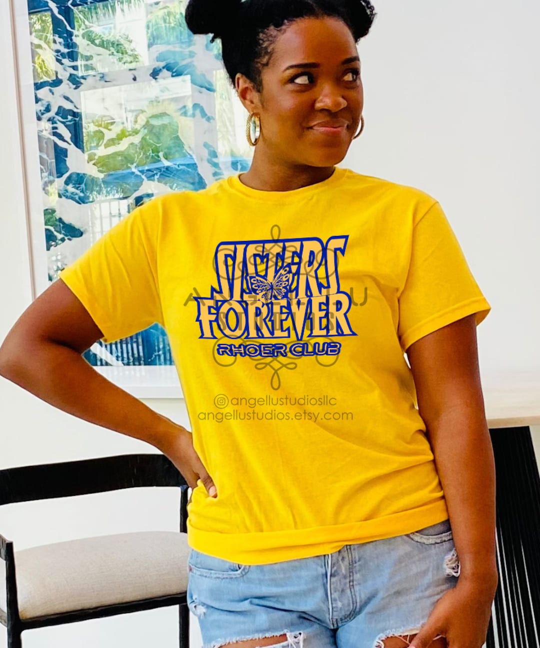 Sisters Forever Black Panther Style Rhoer T-shirt, Sgrho Tshirt, Rhoer ...