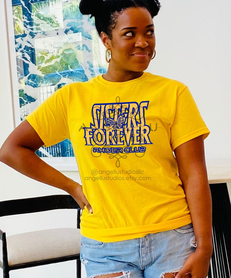 Sisters Forever Black Panther Style Rhoer T-shirt Sgrho - Etsy