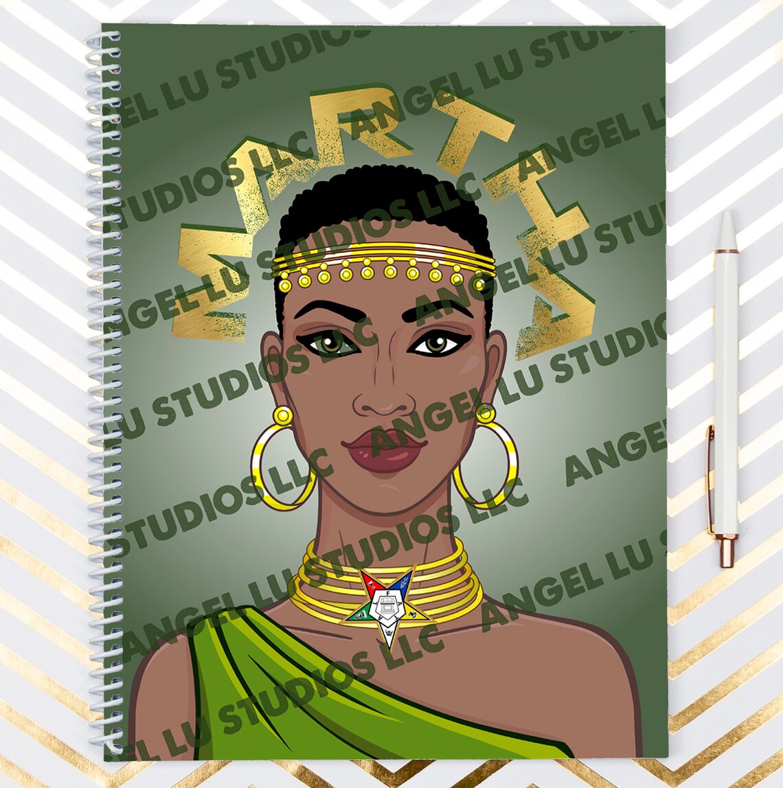 Order of Eastern Star Martha Notebook 5.5 X 8.5 - Etsy