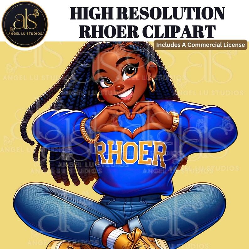 Digital Downloads, 5 Rhoer Club Clipart, Stickers, Tumblers, Planners ...