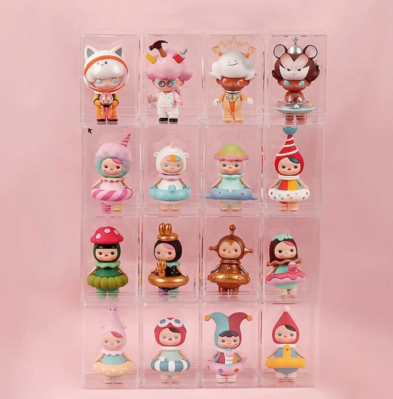 Stackable Clear Acrylic Popmart Blind Box Storage Display Case - Etsy