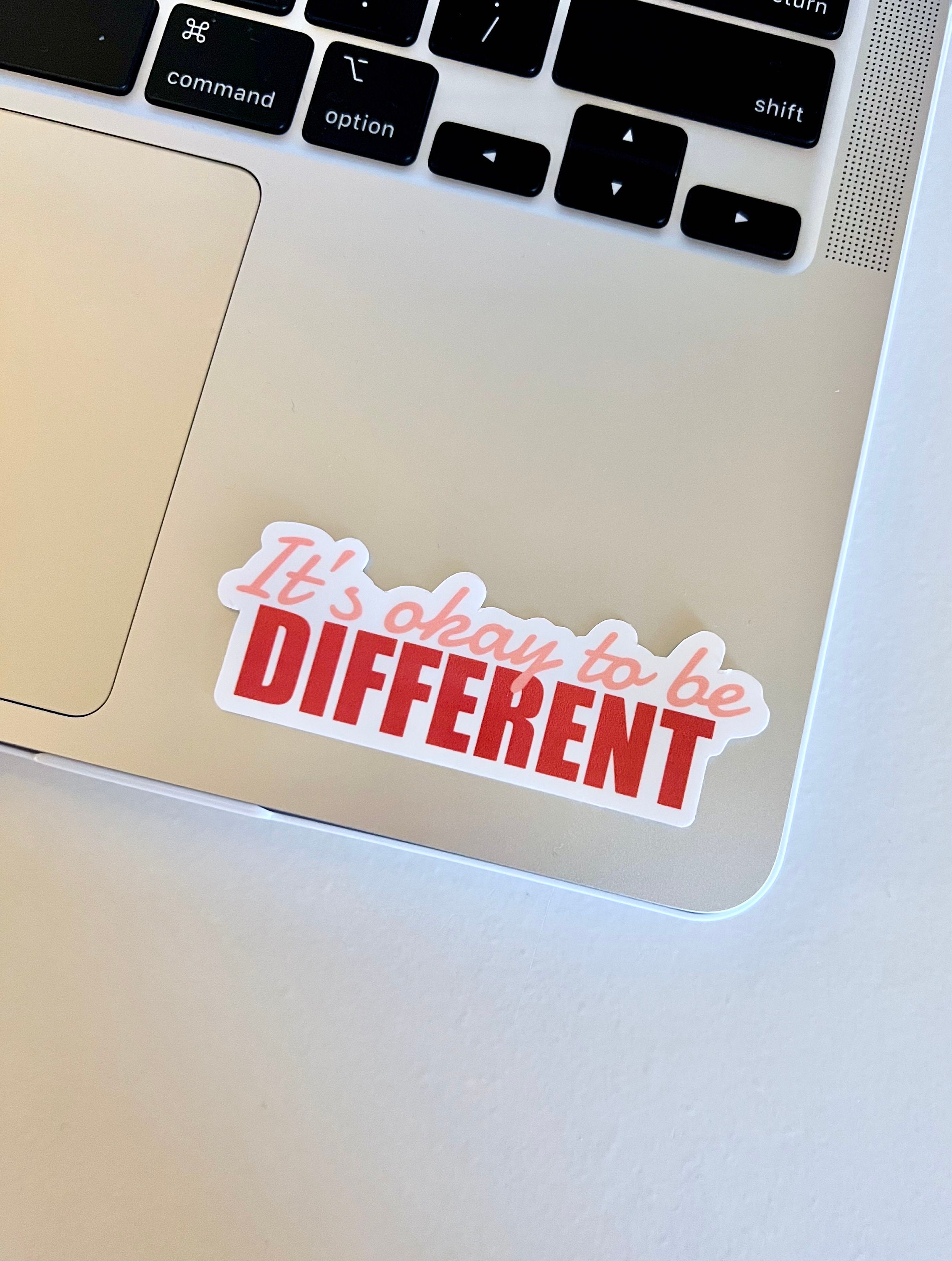 It's Okay to Be Different Sticker Positivity Quote - Etsy
