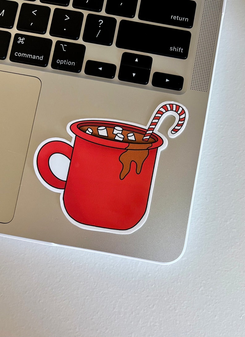 Hot Chocolate Sticker | Christmas Sticker | Winter | Cold Weather | Mug ...