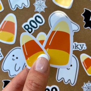 Halloween Sticker Pack | Waterproof Stickers | Ghost Stickers | Creepy ...