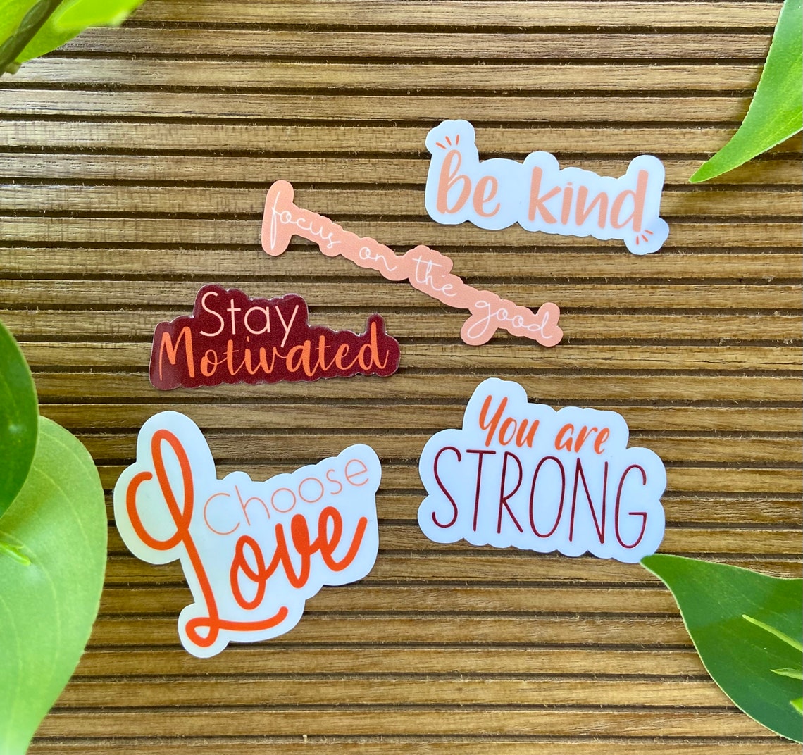 Positivity Pack Stickers Positive Stickers Be Kind - Etsy