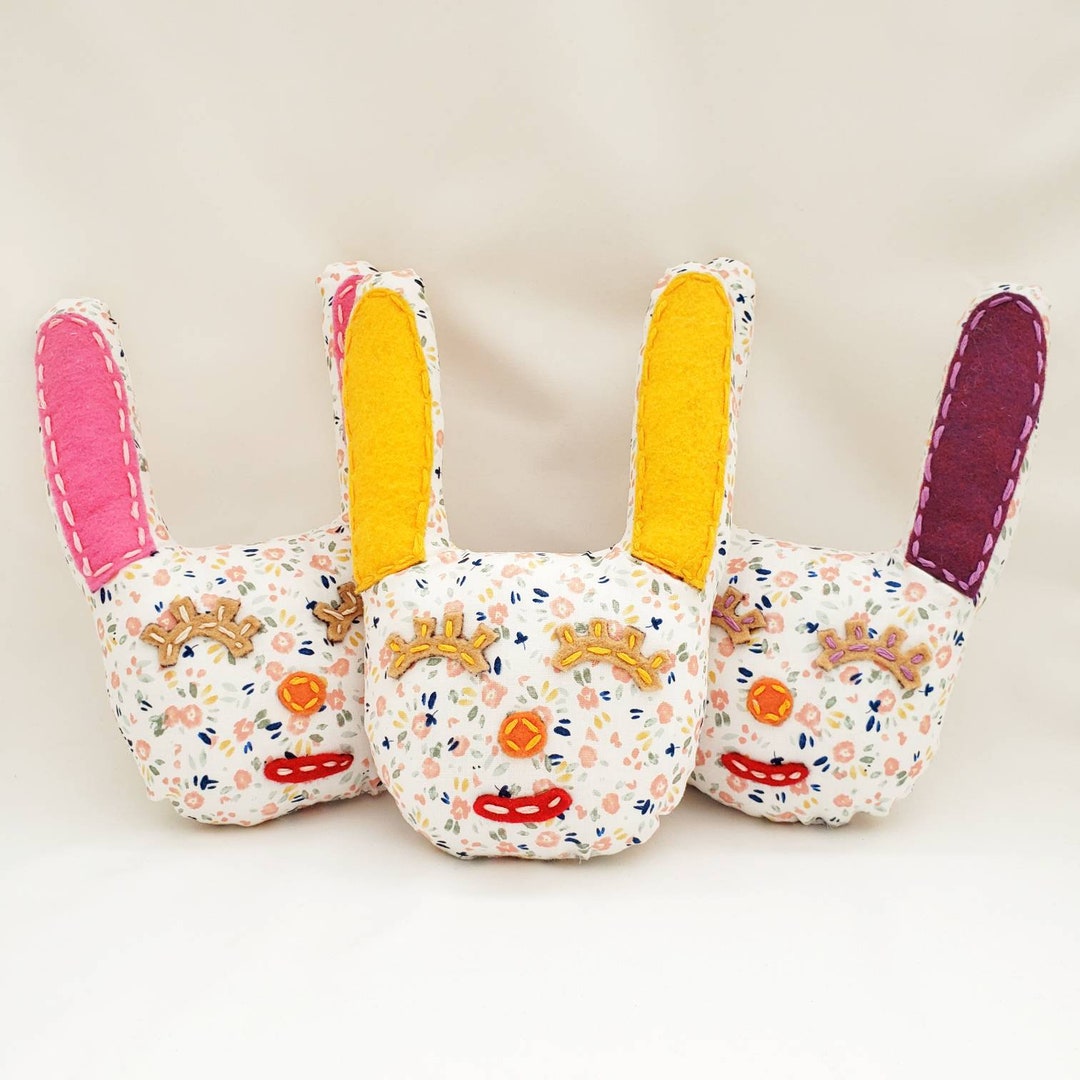 Bunny Stuffies, Bunny Plushie, Christmas Gifts, Toddler Stuffed Bunny ...