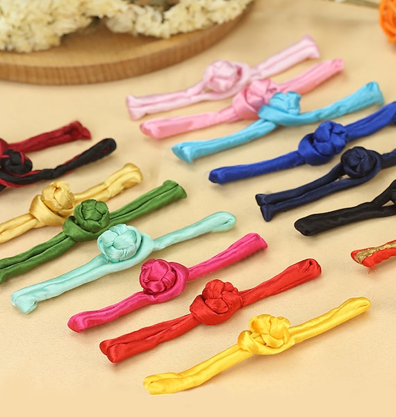 Chinese Frogs Buttons Wine Red Fabric Buttons Purple Shirt - Etsy