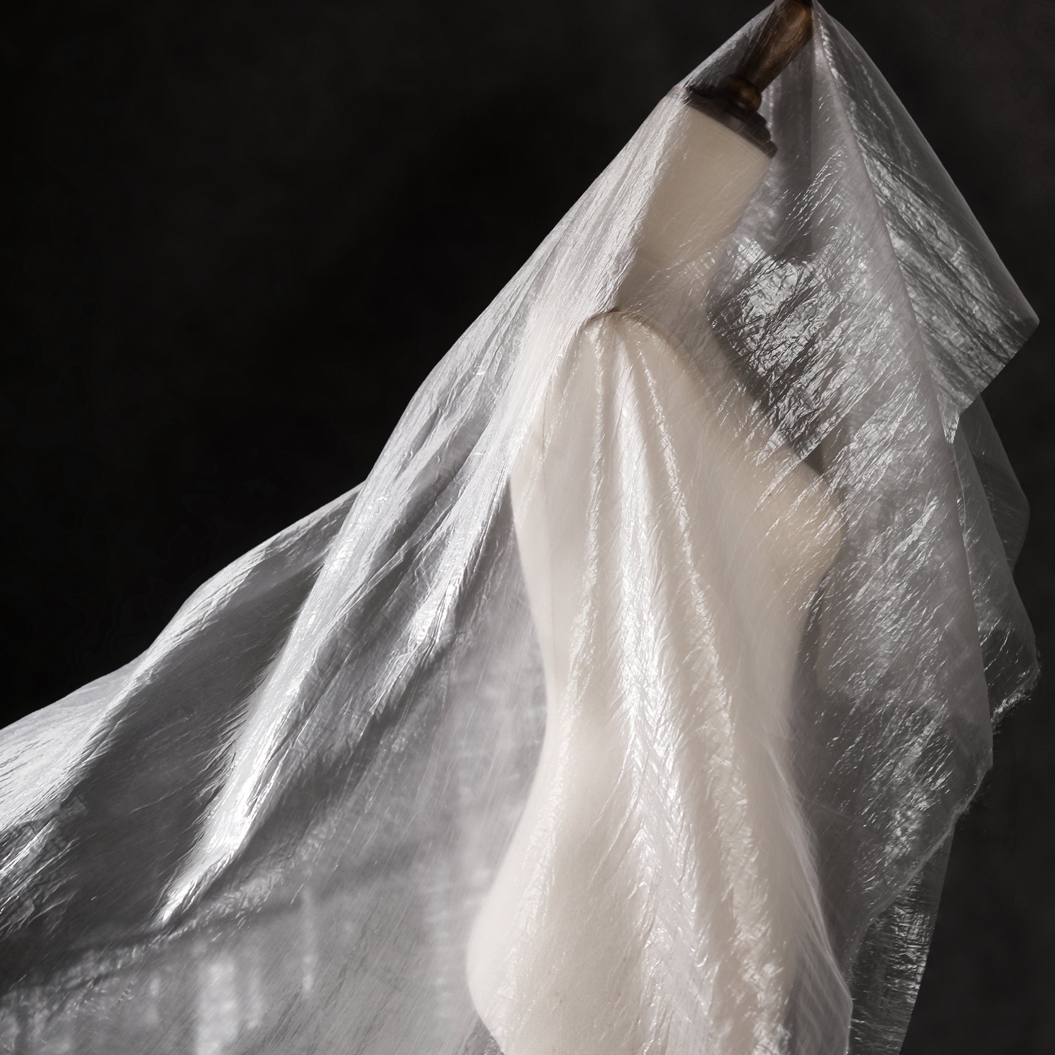 White Nylon Transparent Crepe Cloth Special Transparent Yarn - Etsy