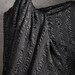 Black Scale Fabric- 3D Grey Pleated Fabric- Texture Fabric- Concave and ...